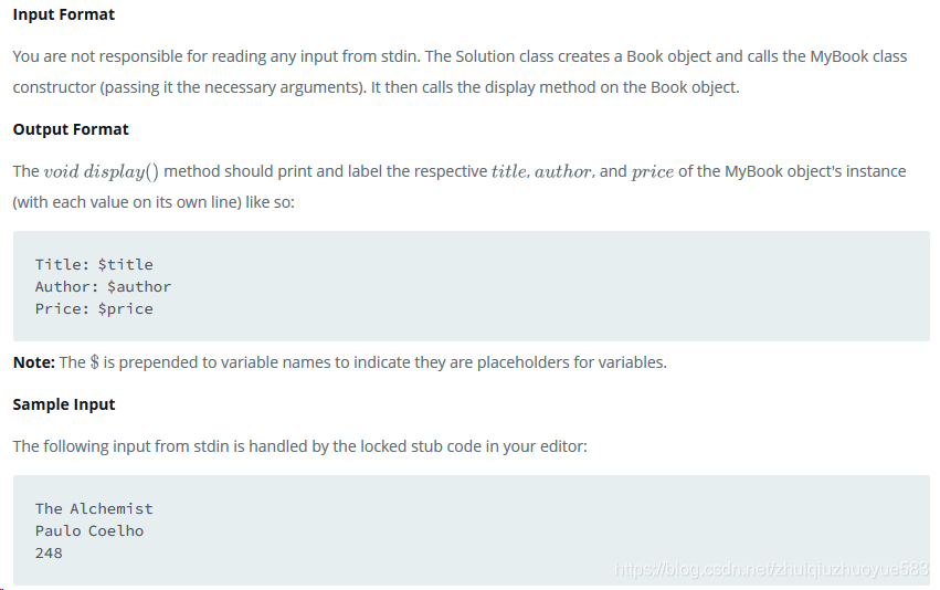 Day 13: Abstract Classes-CSDN博客