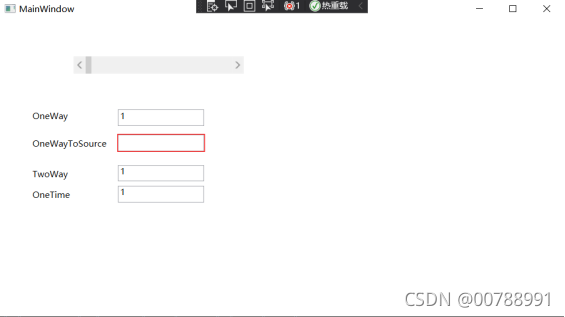 WPF数据绑定模式详解：OneWay, TwoWay, OneTime, OneWayToSource-CSDN博客
