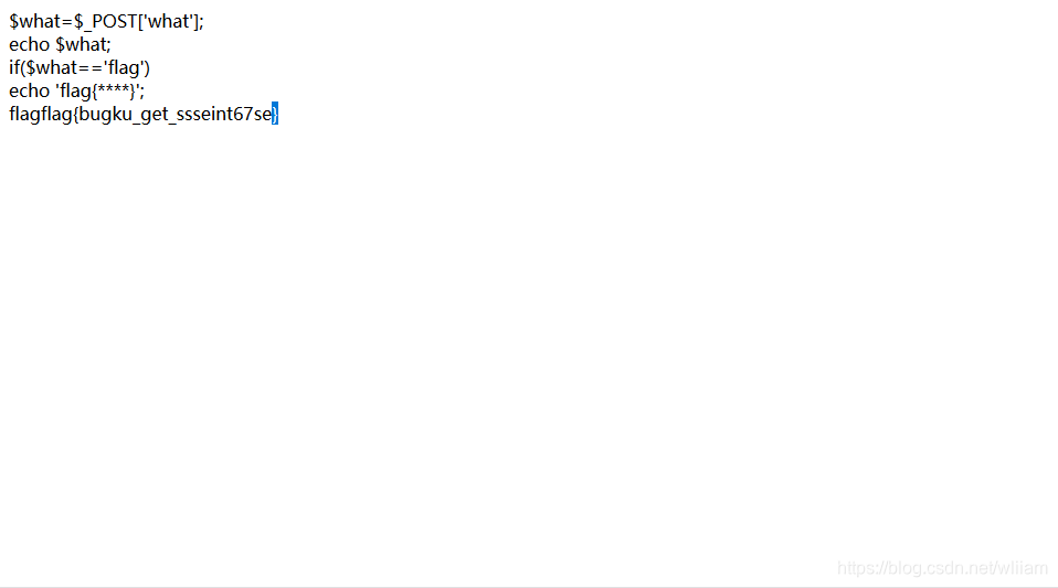 BugkuCTF web基础$_POST-CSDN博客