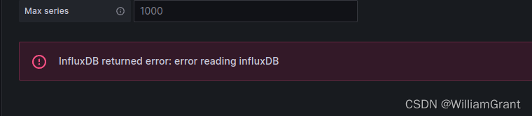 grafana + influxdb 的入门到入土期间的一些问题_grafana添加influxdb数据源报错error reading influxdb-CSDN博客