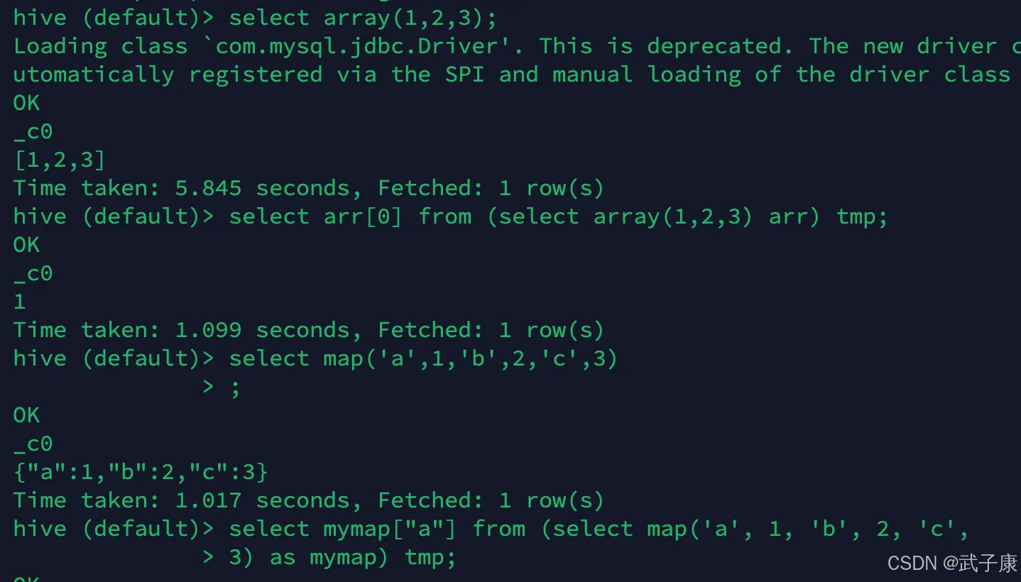 Hadoop-13-Hive 启动Hive 修改启动参数命令行启动测试 几句简单的HQL了解Hive-CSDN博客
