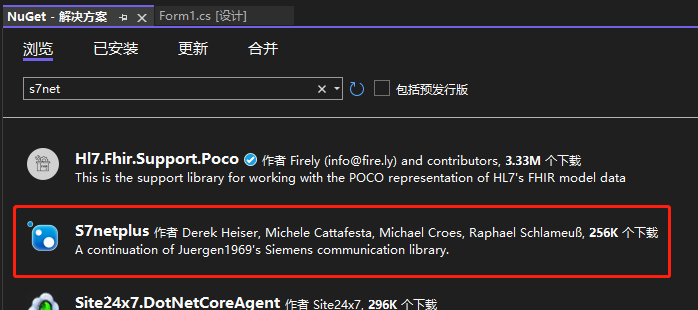 基于C#的上位机开发第一期：S7.NET_c# 上位机开发项目-CSDN博客