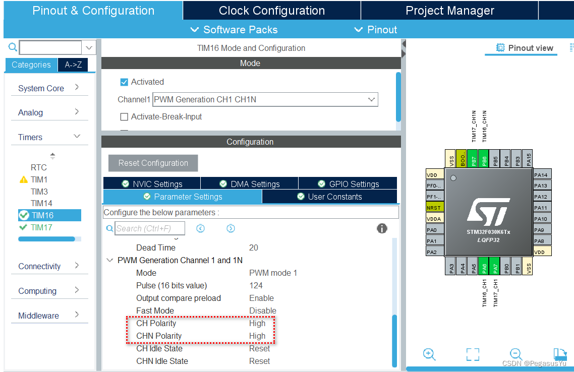 STM32 TIM PWM中阶操作：互补PWM输出_stm32 互补pwm-CSDN博客