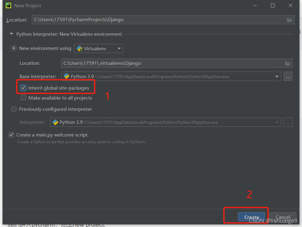 我的Django学习之路 (一) —— Django配置与文件介绍_admin.site.urls-CSDN博客
