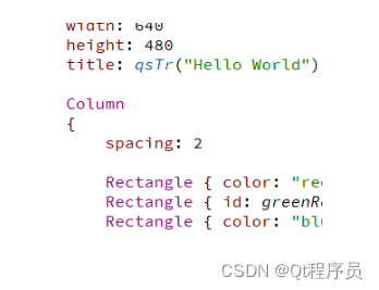 QML类型：LayoutMirroring、Column、Flow、Grid_qml column-CSDN博客