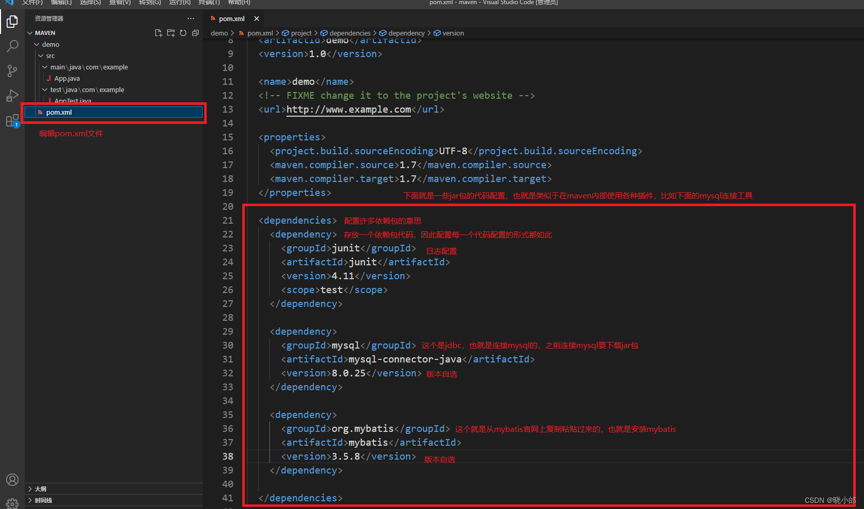 maven项目开发——mybatis简化Java数据库连接_vscode mybatis-CSDN博客