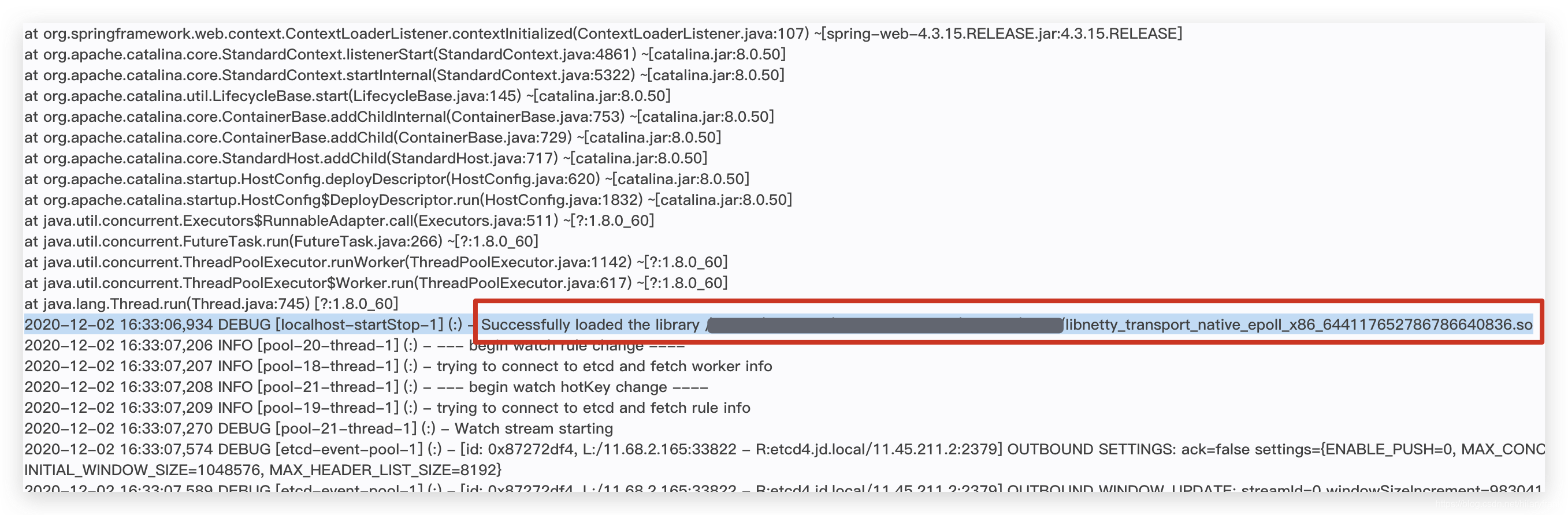 Netty：Unable to load the library netty_transport_native_epoll_x86_64-CSDN博客