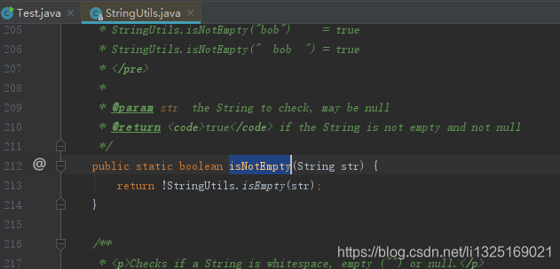 StringUtils中的isEmpty、isNotEmpty、isBlank和isNotBlank的区别_stringutil.arenotempty-CSDN博客