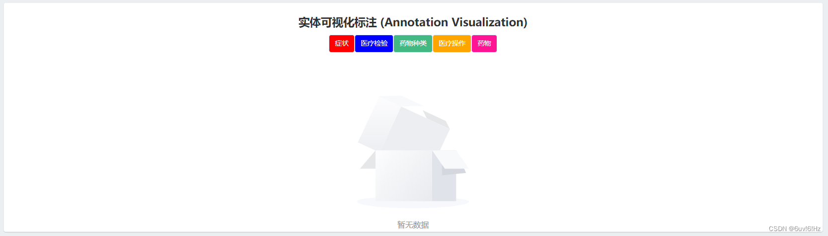 Vue实现一个命名实体识别的可视化标注系统（前端核心代码）命名实体识别前端怎么写 Csdn博客 