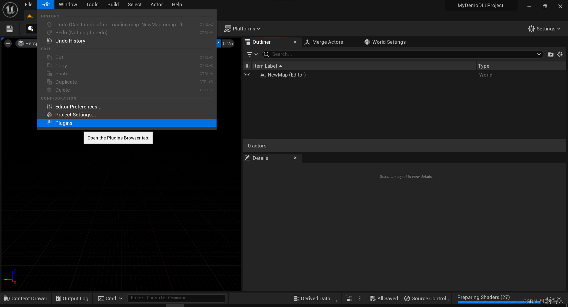 Ue51保姆级创建第三方插件库使用dll以及踩坑笔记ue5 用dll文件制作第三方插件 Csdn博客