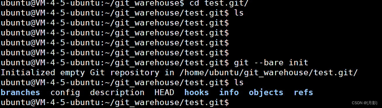 ubuntu创建自己的git远程仓库_ubuntu搭建git仓库-CSDN博客
