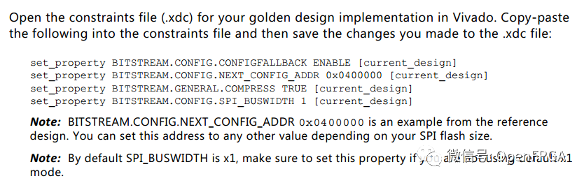 Xilinx 7系列FPGA Multiboot介绍-远程更新_vivado multiboot setting-CSDN博客