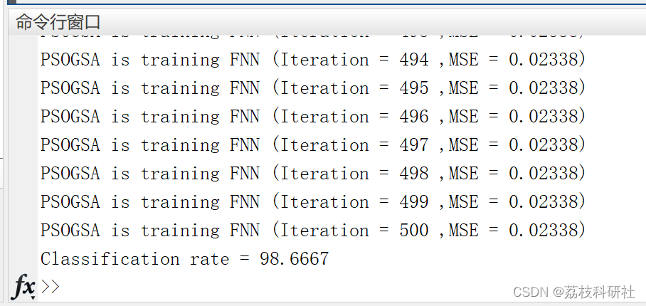 【改进模糊神经网络】基于粒子群-万有引力算法PSOGSA 改进的前馈神经网络研究（Matlab代码实现）_bpsogsa算法-CSDN博客