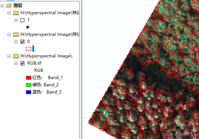 Python shp矢量提取多波段栅格图像的均值、提取采样点数值_一个shp中有多个区域,如何从另一幅遥感影像中提取这些区域的统计值-CSDN博客