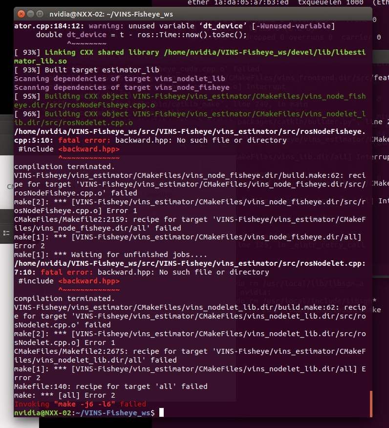 vins-fisheye NX安装总结 20220824_vins fisheye-CSDN博客