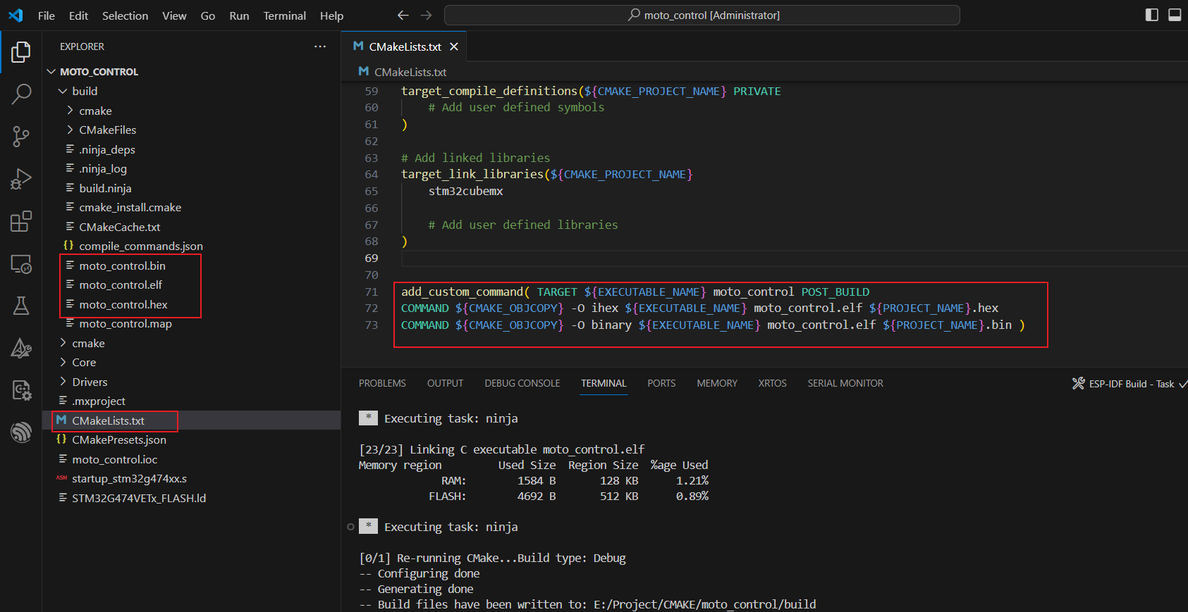 STM32G474 CMAKE VSCODE 开发环境搭建_cmake stm32-CSDN博客