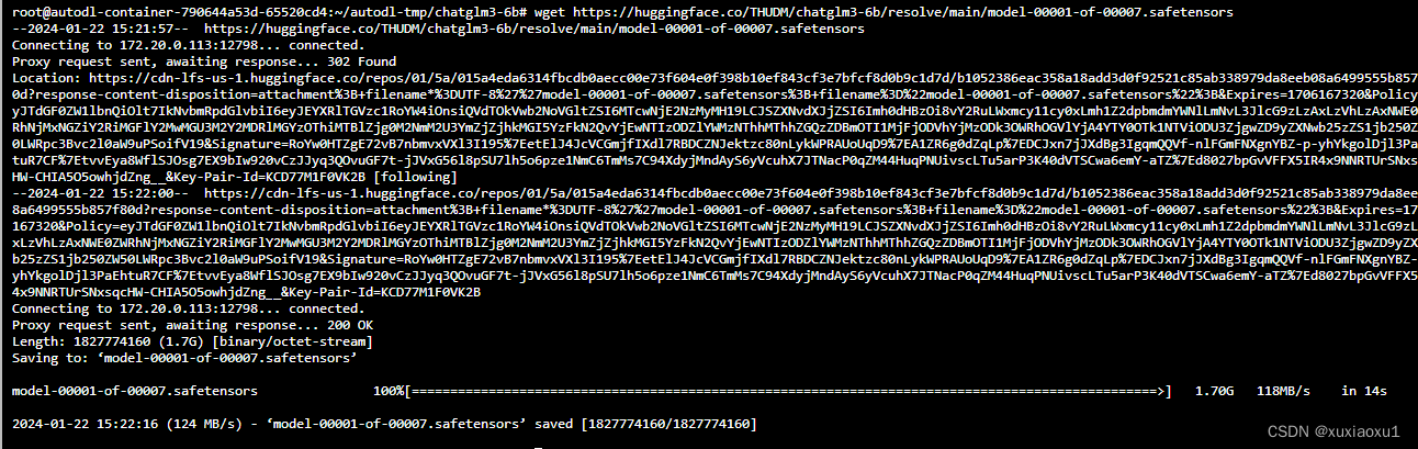 在AutoDL平台部署ChatGLM3-6B(0基础小白超详细教程)_autodl 打开hugging face-CSDN博客
