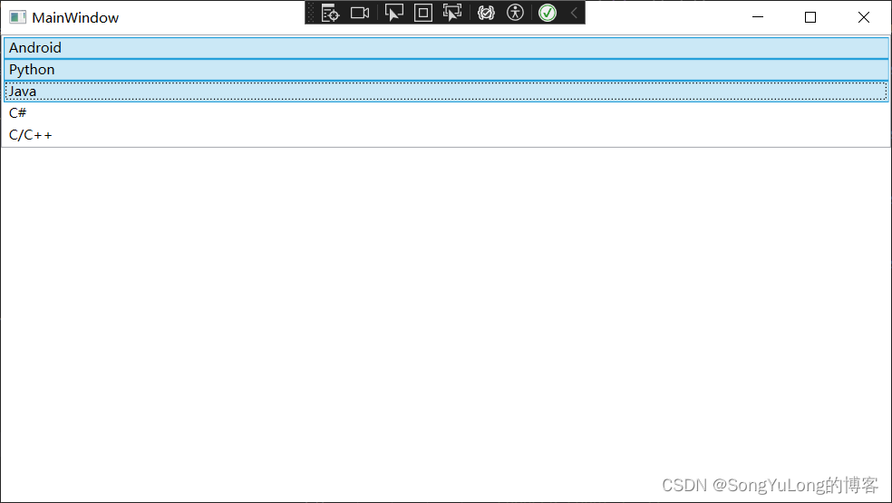 C# WPF编程-控件-CSDN博客