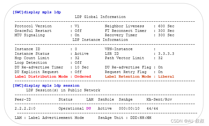 2.4 LDP标签保持_ldp标签保留方式-CSDN博客