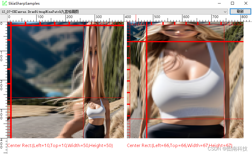 【SkiaSharp绘图12】SKCanvas方法详解(一)清空、裁切区域设置、连接矩阵、注释、弧与扇形、图集、九宫格绘图、圆_skiasharp 裁剪-CSDN博客