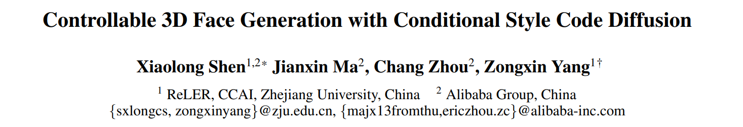 AAAI 2024 | TEx-Face，5秒内按需生成照片级3D人脸_controllable 3d face generation with conditional s-CSDN博客