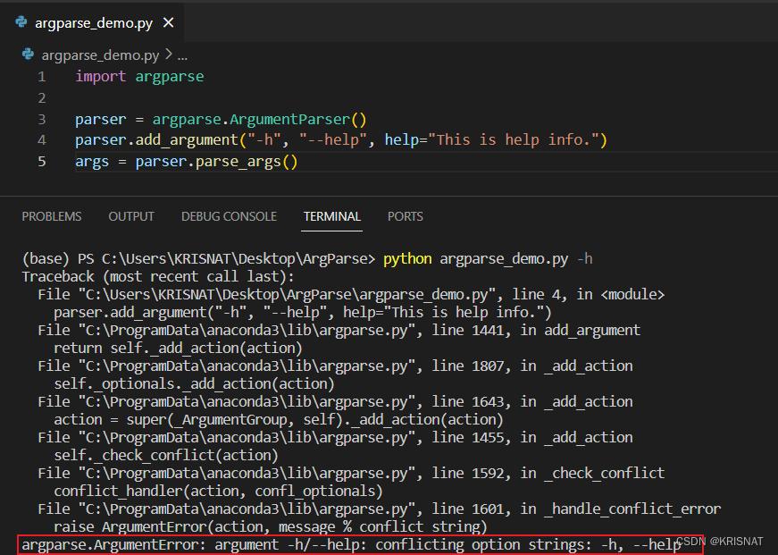 介绍argparse的使用【Python标准库】_argparse.argumenterror: argument --position-embedd-CSDN博客
