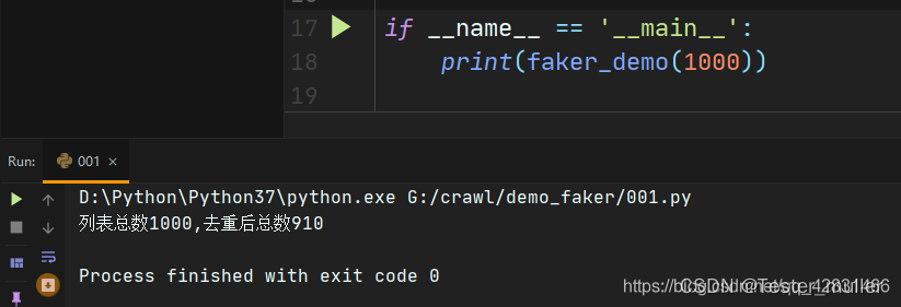 Python Faker库造伪数据，使用CSV文件数据管理，faker数据唯一性_python faker数据-CSDN博客