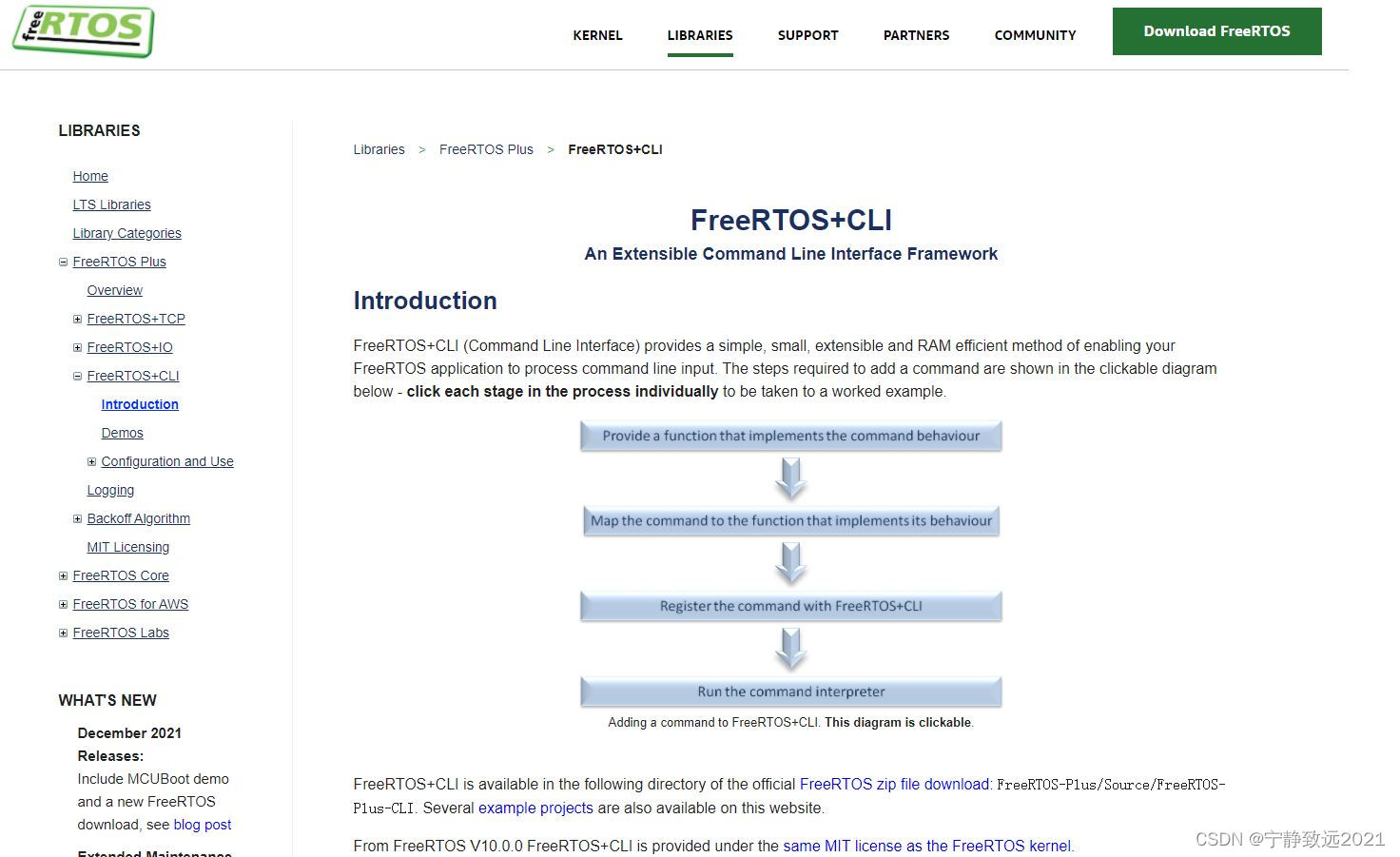 FreeRTOS命令行接口CLI移植_freertos cli-CSDN博客