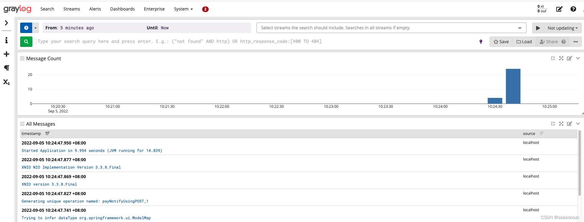 Docker Springboot 集成 Graylog_docker安装graylog5.0-CSDN博客