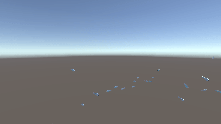 Unity 鱼群仿真原理及实现_在unity平台下基于boids群聚三条规则来实现鱼群或鸟群或兽群或人群的动画-CSDN博客