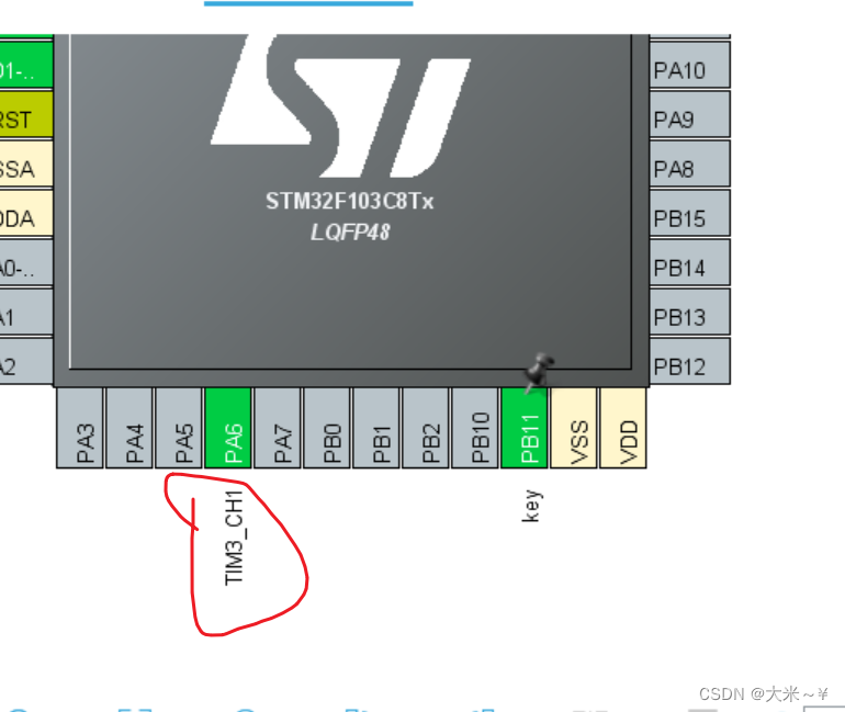 stm32HAL库输出pwm控制舵机（数字舵机），舵机脉冲宽度和资料的角度对应不上的问题_hal库控制舵机-CSDN博客