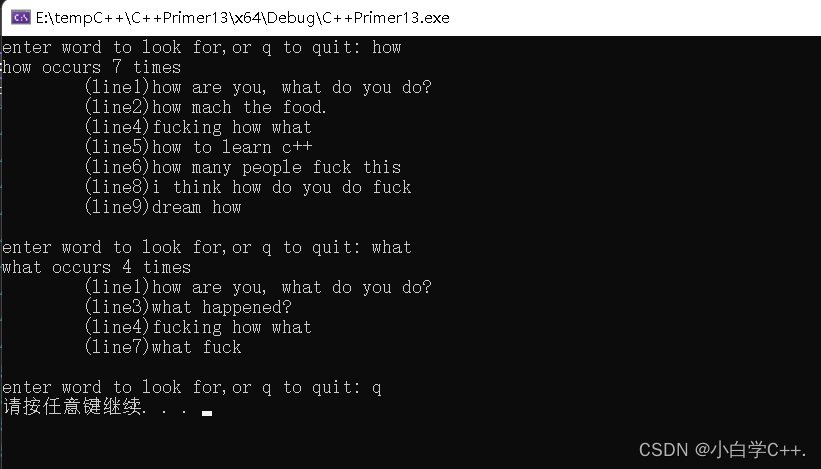 C++Primer13.5节练习_static std::allocator alloc;-CSDN博客