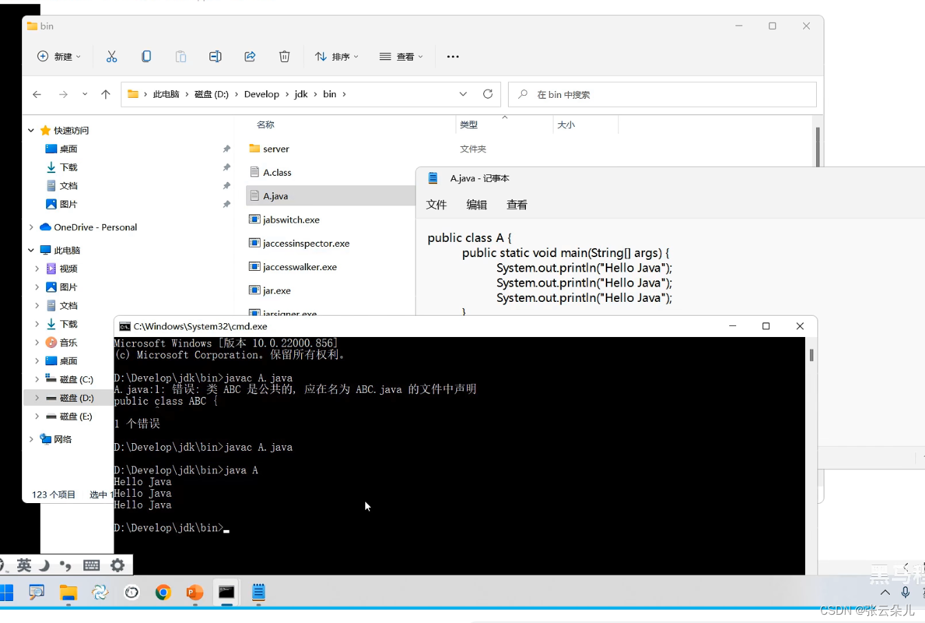 Java Day1结束（案例讲解、关键字及字面量）-CSDN博客
