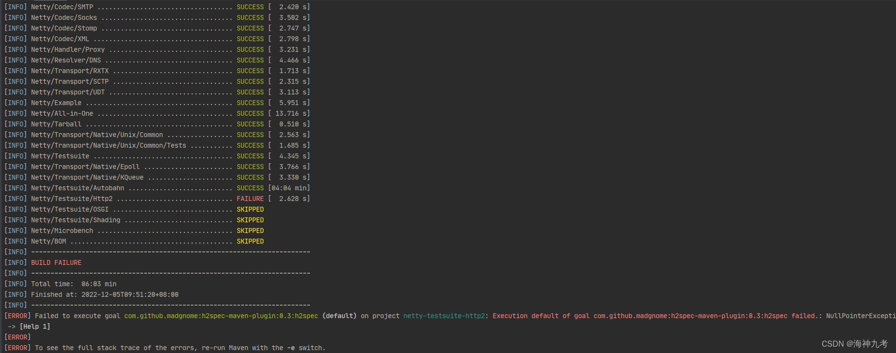 踩坑篇-Netty4.1源码本地IDEA编译_netty源码4.1.98-CSDN博客