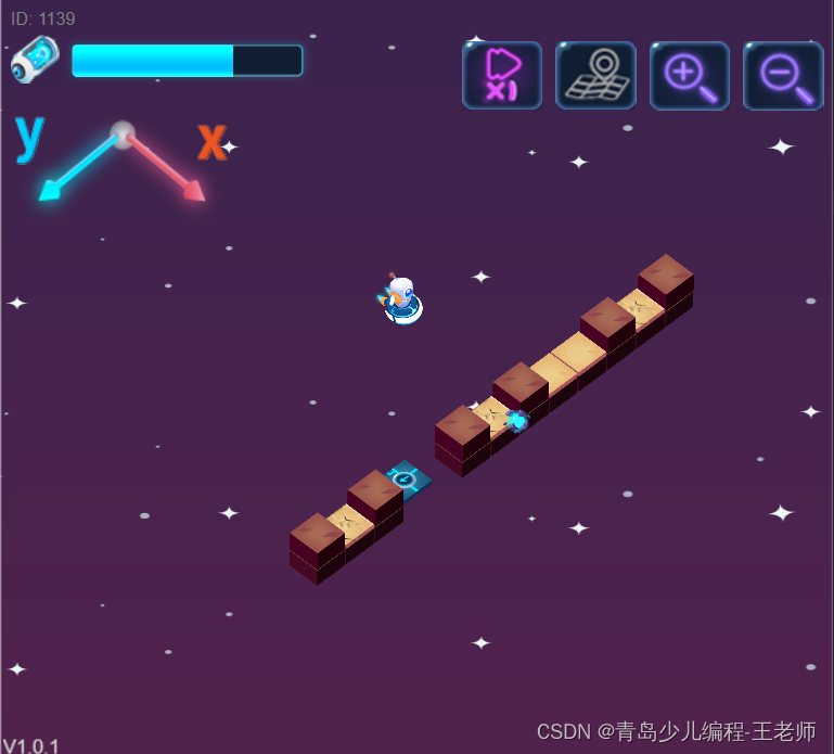 Icode国际青少年编程竞赛 Python 2级训练场 坐标入门icode坐标入门 Csdn博客