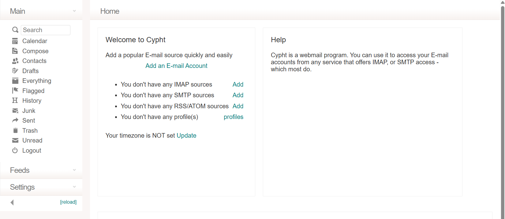 打造私密的通信工具，极空间搭建免费开源的电子邮件管理程序『Cypht』_极空间邮件-CSDN博客