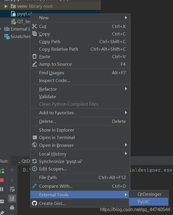 PyQt5 + python3.7 + pycharm 环境配置_python3.7用啥qt-CSDN博客