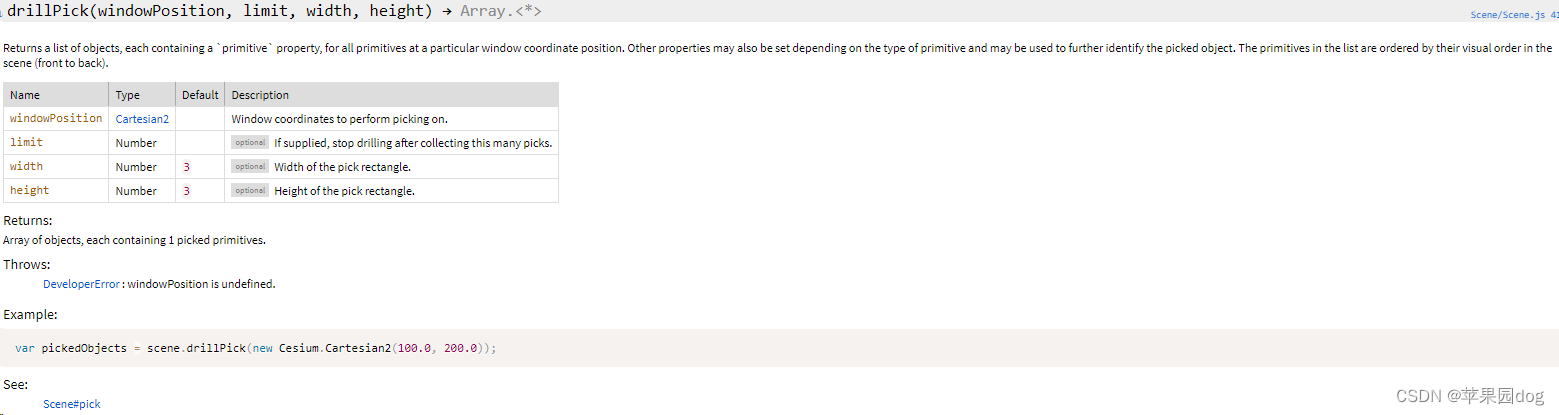 Cesium 坐标拾取Pick（1）_cesium drillpick-CSDN博客