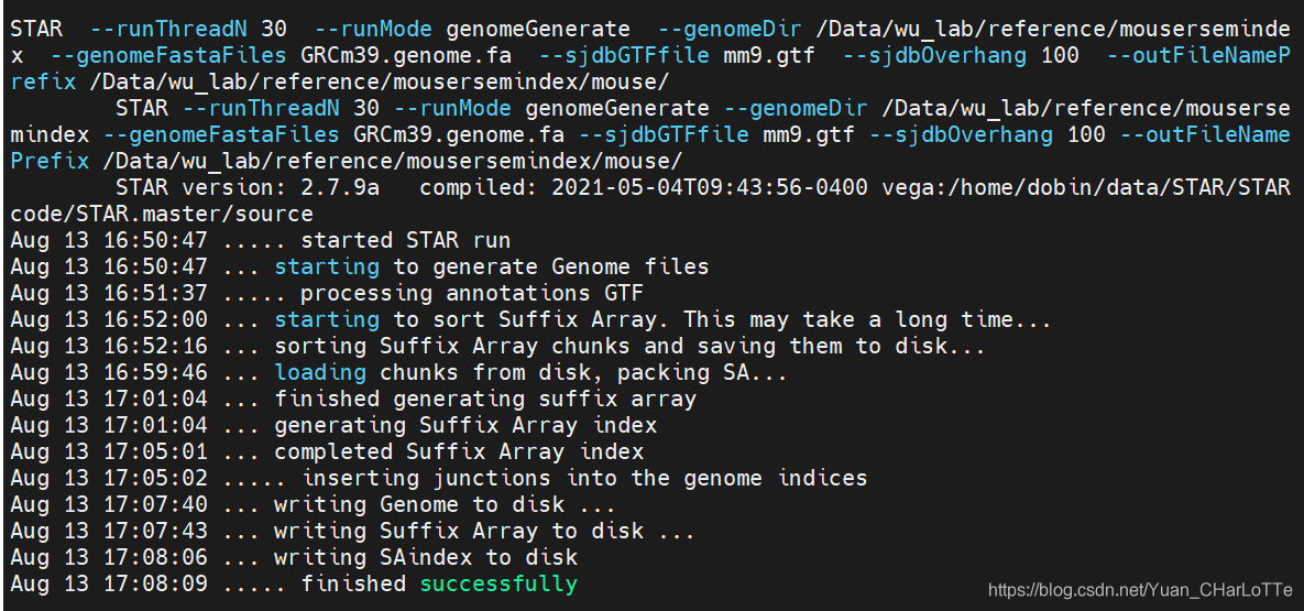 RNA-seq数据分析：STAR比对与RSEM转录本定量-CSDN博客