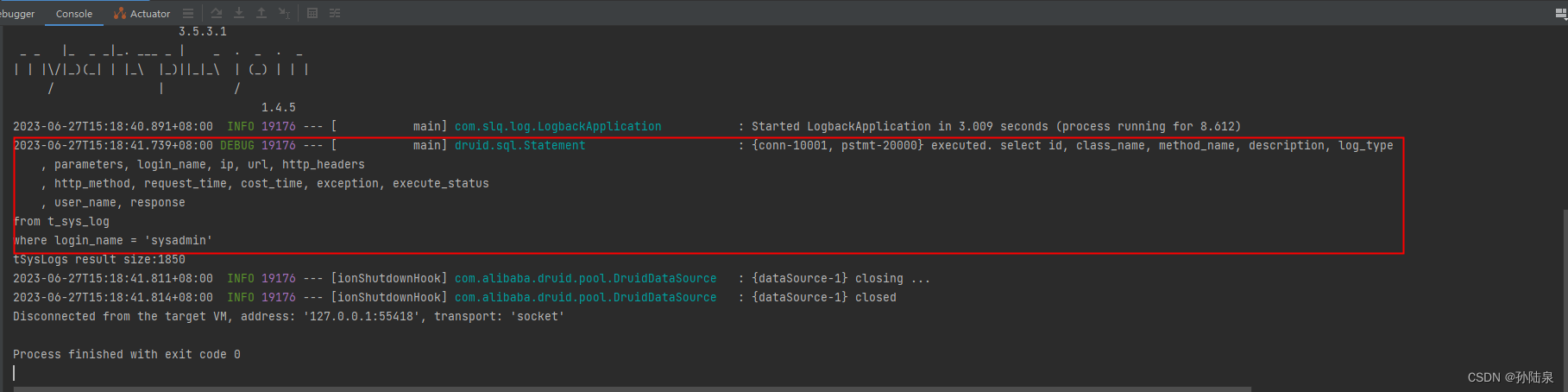 Springboot Druid配置可执行sql配置springboot引入druid解析sql Csdn博客