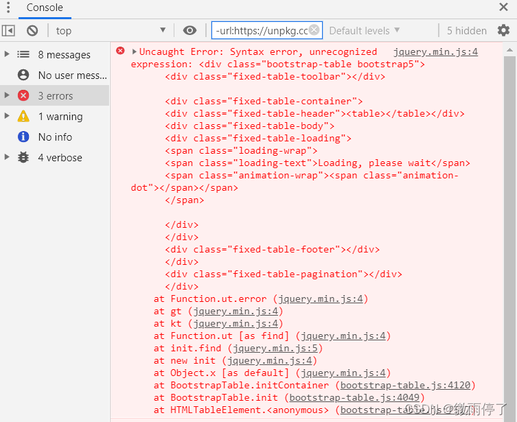 【Bootstrap】Bootstrap v5 Table插件疯狂踩坑记录_bootstrap5 table插件-CSDN博客