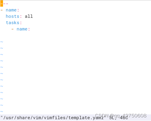 适合优化yaml文件编辑效果的.vimrc简单配置_vim yaml-CSDN博客