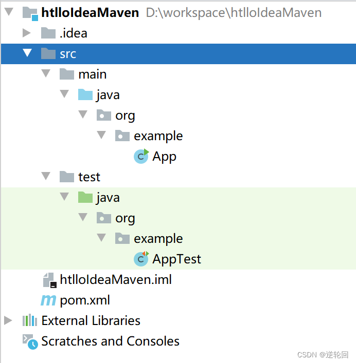 IDEA新建Maven项目_idea 新建 maven 项目-CSDN博客