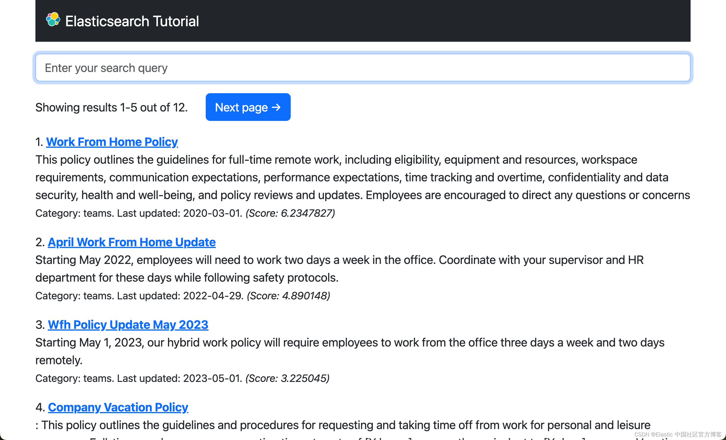 Elasticsearch：Search tutorial - 使用 Python 进行搜索 （二）_elasticsearch python search-CSDN博客