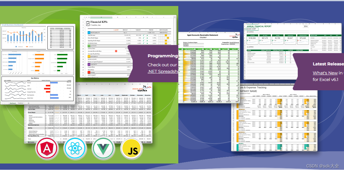Spreadjs 16.1.3 + GcExcel 6.1.2 操作EXCEL好轻松-Crack-CSDN博客