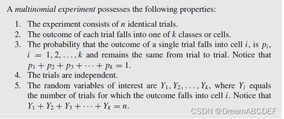 多项分布 Multinomial Distribution-CSDN博客