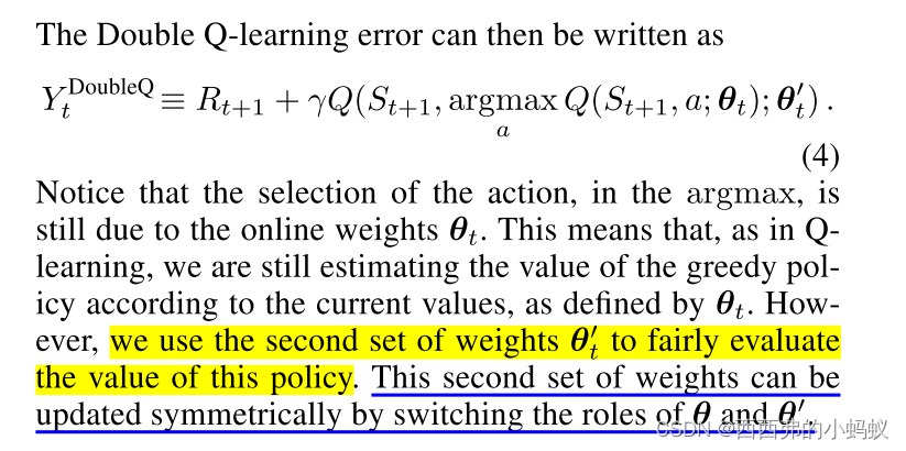 Deep Reinforcement Learning with Double Q-learning（double DQN）-CSDN博客