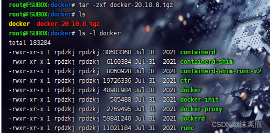 Docker离线安装-liunx系统_fsubox-CSDN博客
