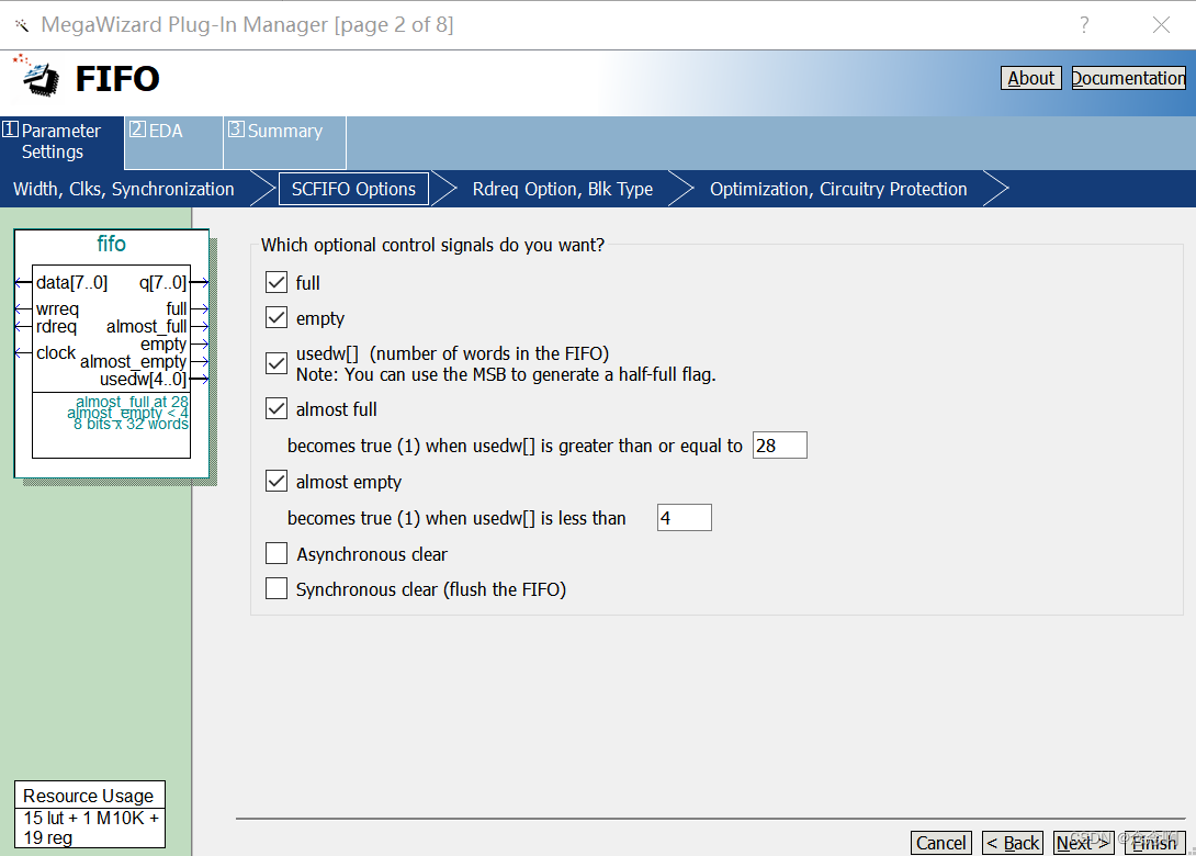 FIFO读写时序理解——almost_empty、almost_full_fifo almost full-CSDN博客